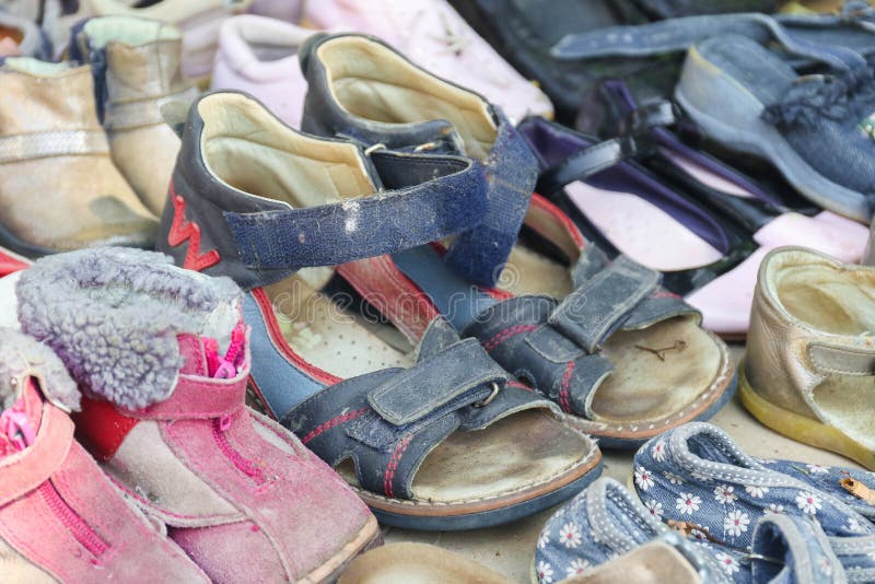 Worn human clothes stock photo. Image of textile, wear - 254693342