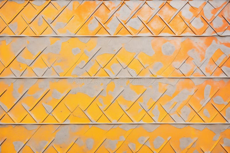 Worn Metal Tread Plate, High Grip Pattern Stock Photo - Image of ...