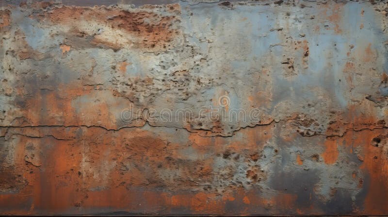 Worn old iron texture stock illustration. Illustration of distressed ...
