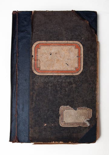 Worn out notebook stock photo. Image of retro, scrap - 15110602