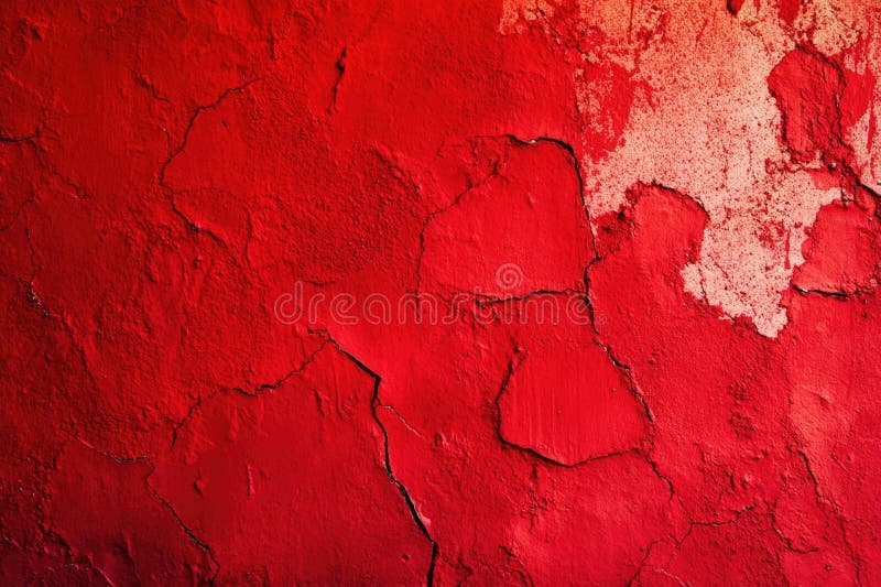 Worn Out Red Wall Peeling Paint Perfect Background Texture Use Stock ...