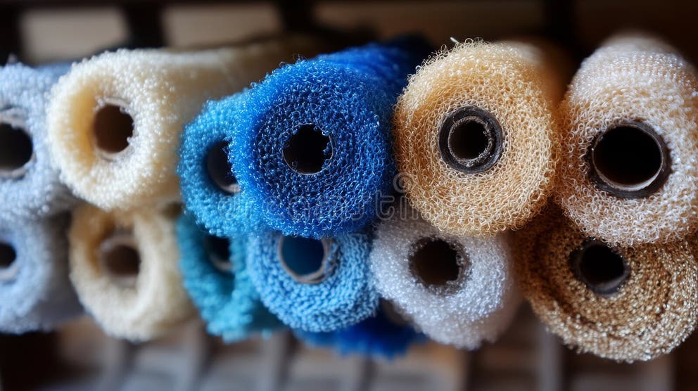 Worn-out and Replaceable Filter Cartridges from a Reverse Osmosis ...