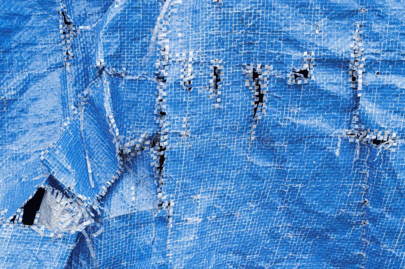 Worn Out Tarp stock photo. Image of torn, plastic, texture - 370618200