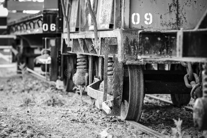 Worn Out on the Tracks of Life Stock Image - Image of railroad ...