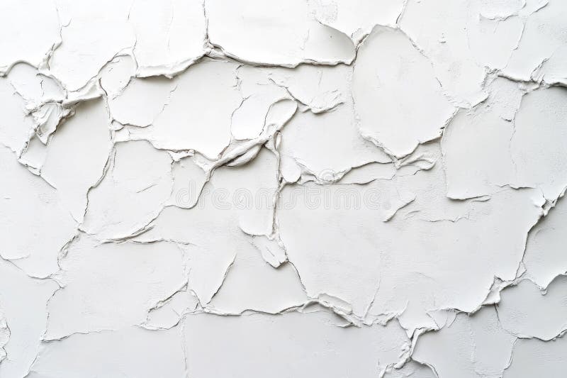 A Worn-out White Wall with Peeling Paint, Perfect for Representing Old ...