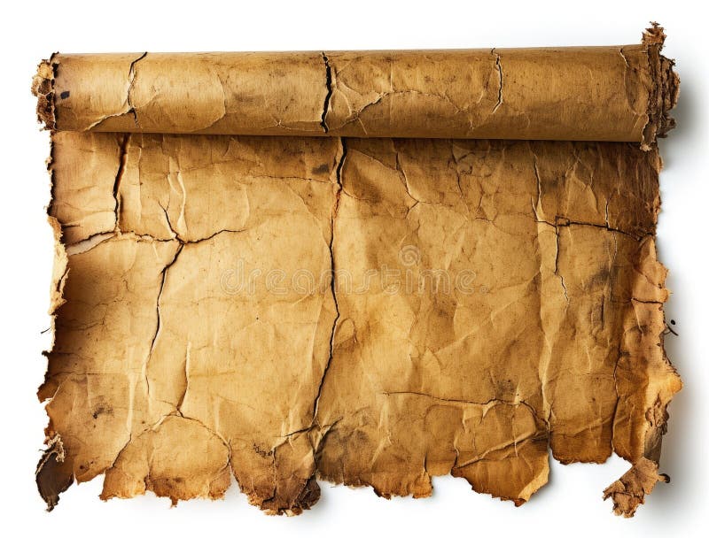 Worn Paper with Burnt Edges Stock Image - Image of document, retro ...