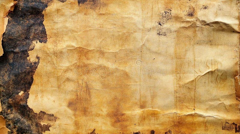 Worn Paper and Ink Texture Background. Old Grunge Texture. Gnerative AI ...