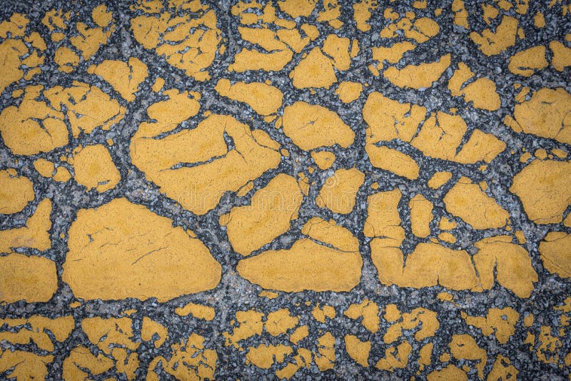 Worn Road Paint Close Up stock photo. Image of close - 81352552