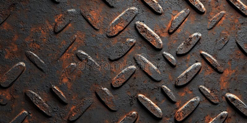 A Worn and Scratched Steel Background, Exhibiting Deep Gouges, Faded ...