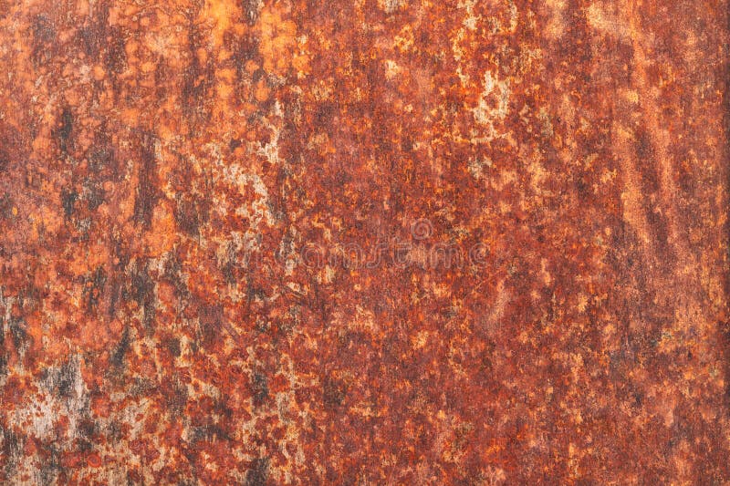 Rustic Iron Texture, Brown Rust on Metal Background Stock Image - Image ...
