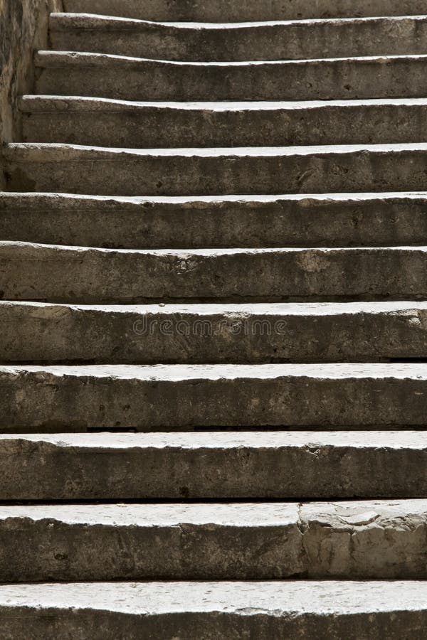 Worn stone steps stock photo. Image of construction, retro - 31905514