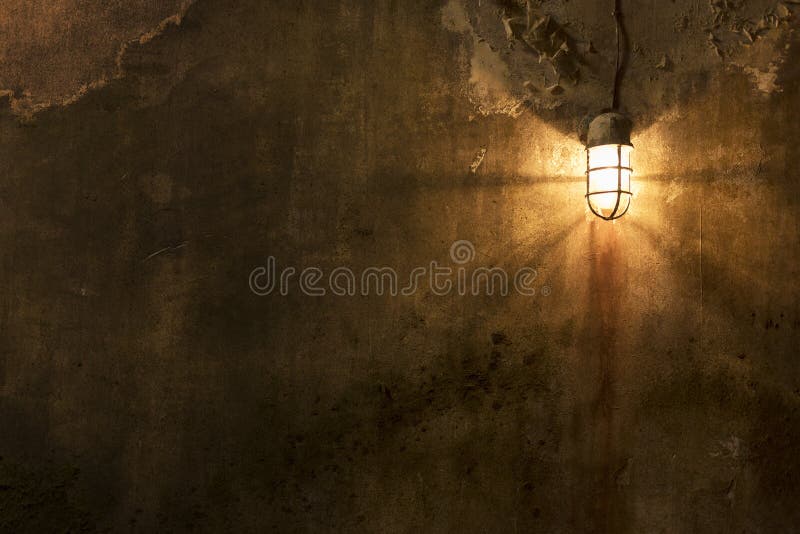 Worn wall with light stock image. Image of mood, illuminated - 127603697