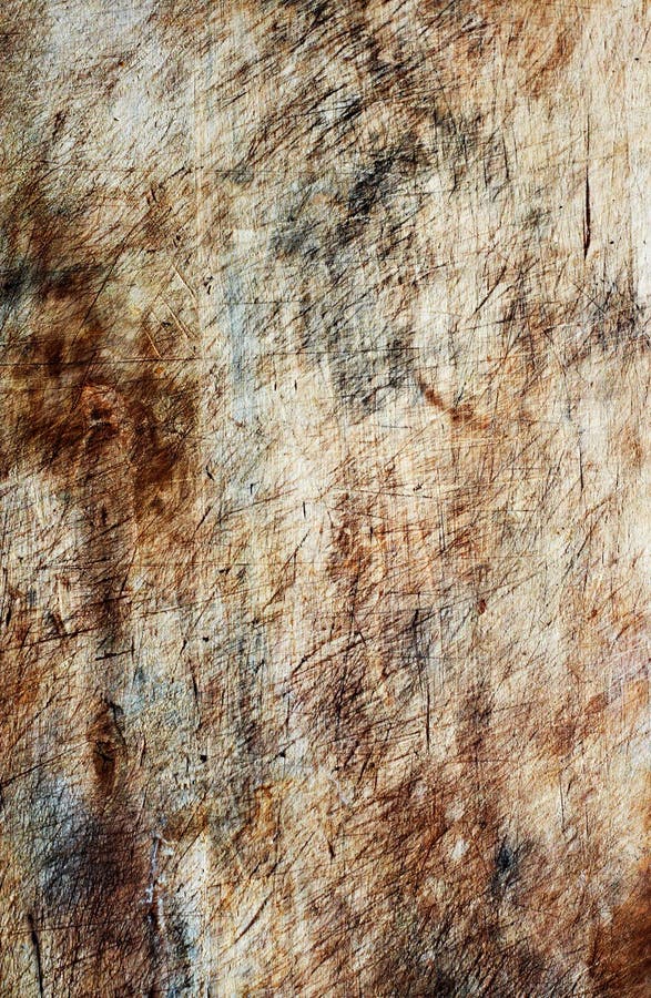 Worn Wooden Cutting Board Texture. Stock Image - Image of wooden ...