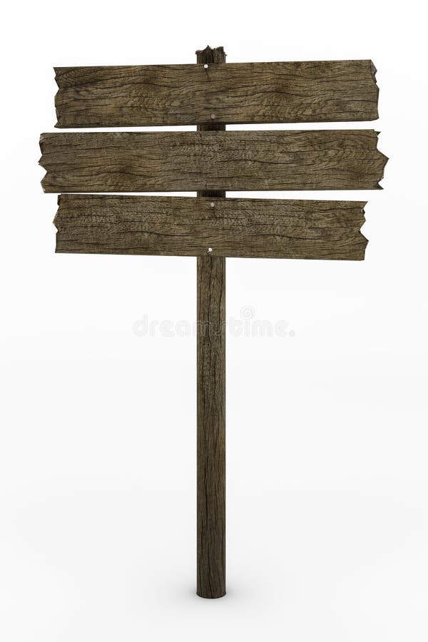 Worn Wooden Sign stock illustration. Illustration of design - 44847306