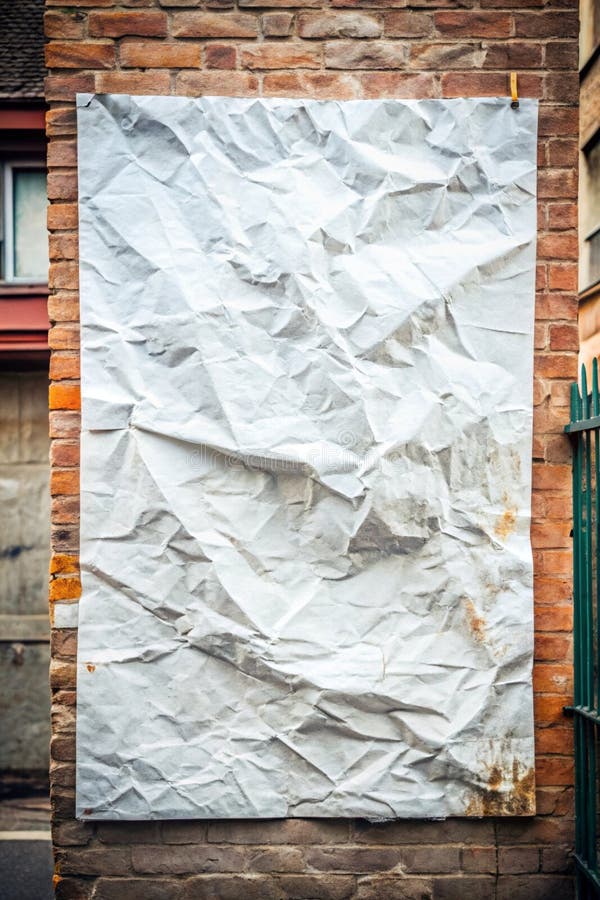 Worn Wrinkled Creative Paper Texture Background Stock Illustration ...