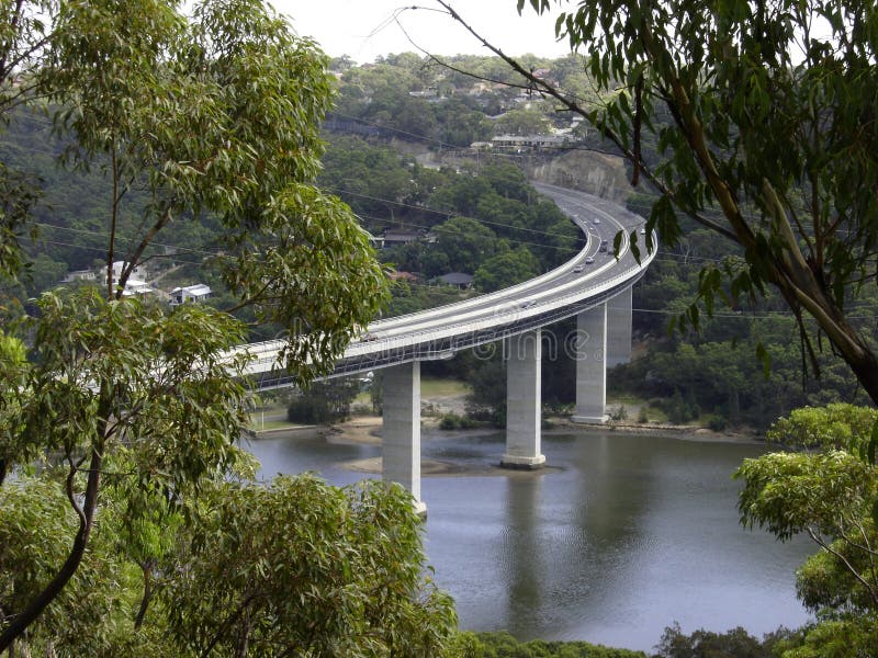 Woronora Bridge stock image. Image of bush, revolution - 808009