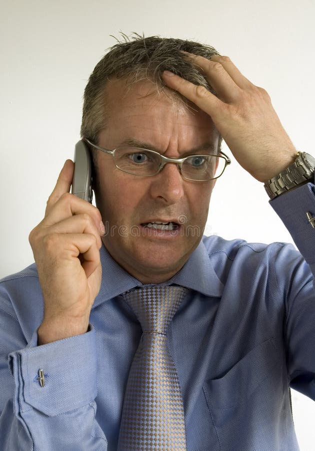 Worried business man stock image. Image of loss, concepts - 1741735