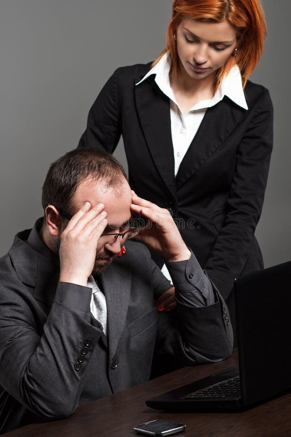 Worried business team stock photo. Image of hopelessness - 57325432