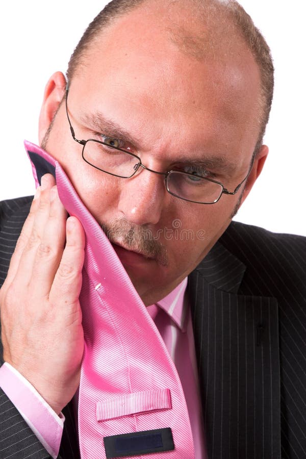 Worried businessman stock photo. Image of person, smart - 1144712