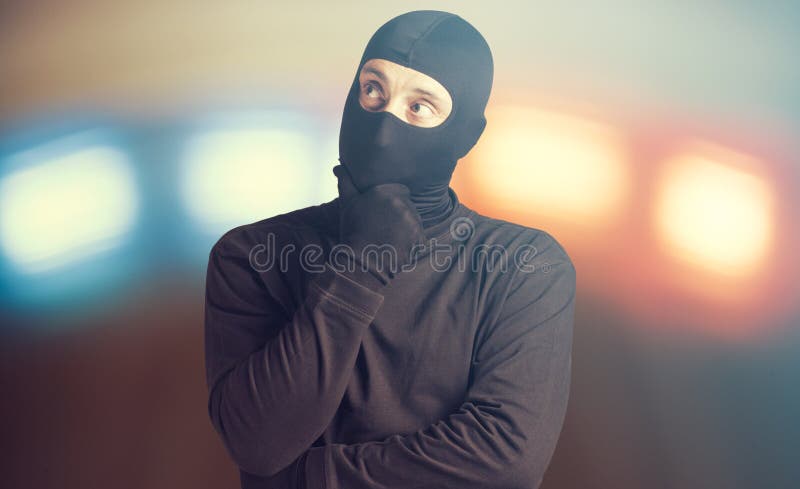 Worried criminal stock image. Image of hacker, burglary - 63415967