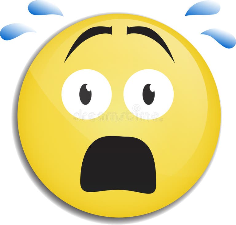 Yellow Worry Face Stock Illustrations – 345 Yellow Worry Face Stock ...