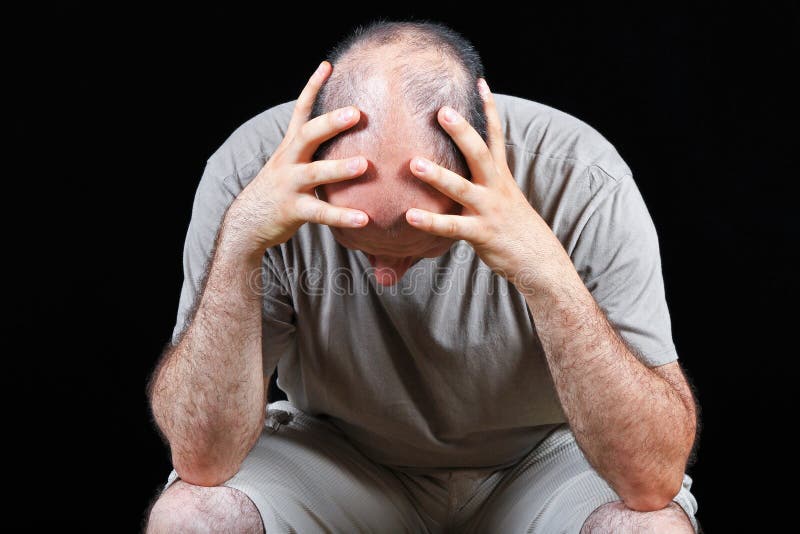 Worried man stock image. Image of crying, thinking, male - 16078041
