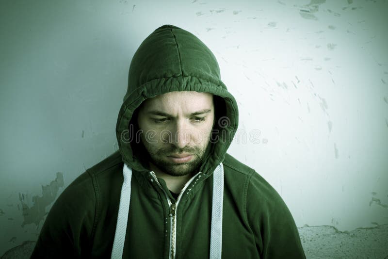 Worried Man stock photo. Image of dark, confusion, disappointment ...