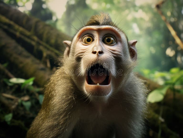 Worried Monkey Stock Illustrations – 206 Worried Monkey Stock ...