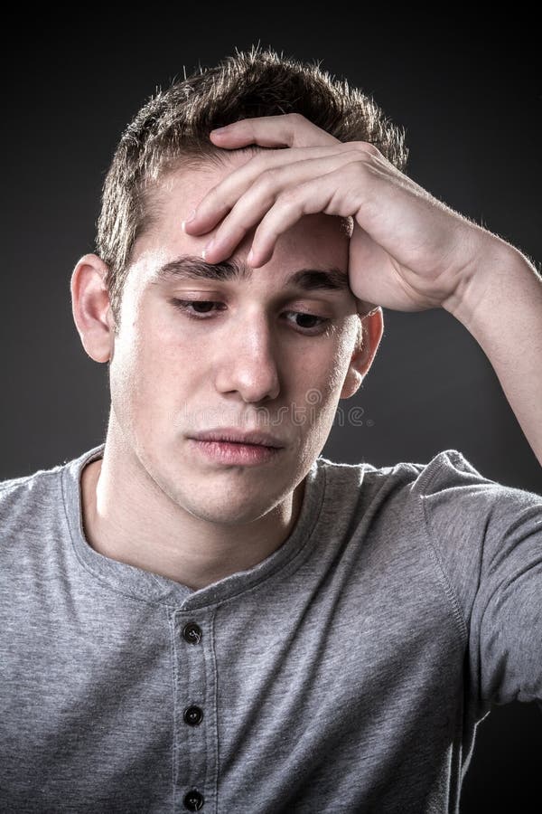 Worried stock image. Image of person, male, camera, normal - 36654597