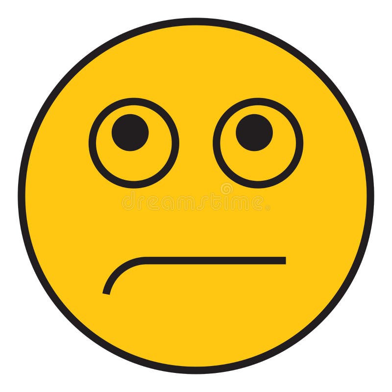 Worried Smiley Face Stock Illustrations – 984 Worried Smiley Face Stock ...