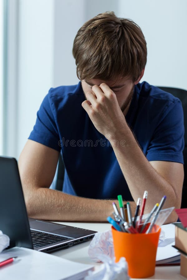 Worried Student Girl Carry Stack Of Books Stock Photo - Image of higher ...