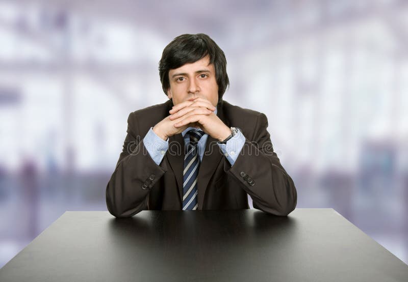 Worried stock photo. Image of businessman, confident - 33978628