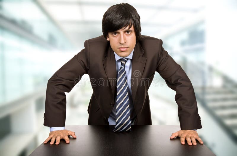 Worried stock photo. Image of desk, manager, model, boss - 34124186