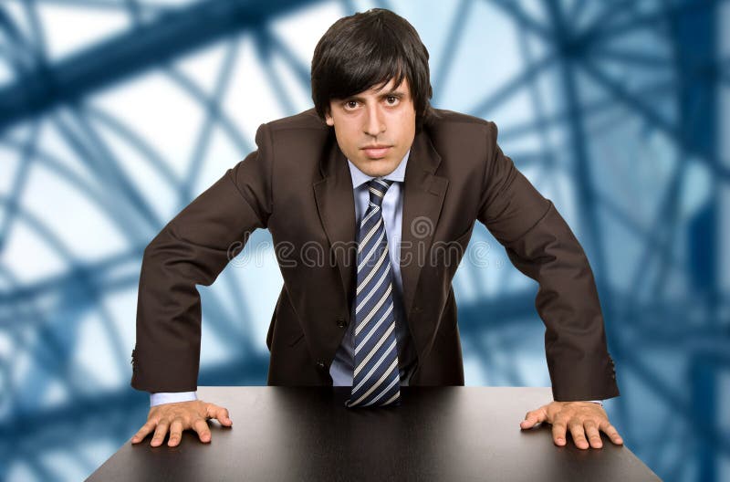 Worried stock photo. Image of male, executive, environment - 34125972