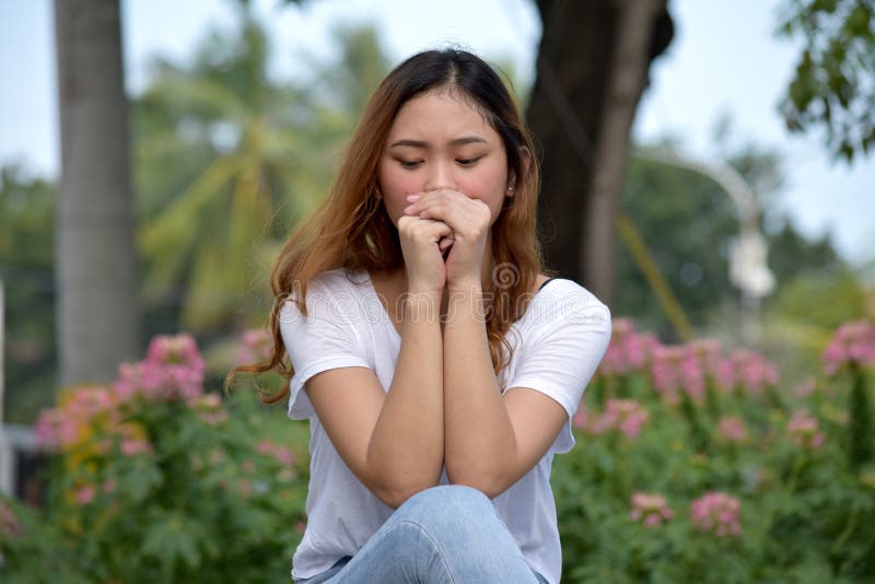 Worrisome Beautiful Diverse Person Stock Photo - Image of good ...