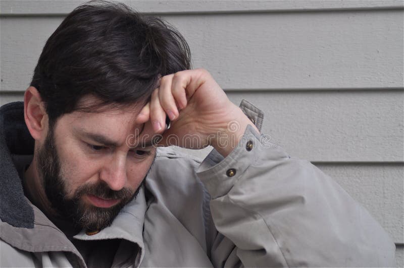 Worry stock photo. Image of heavy, husband, alone, latin - 13811864