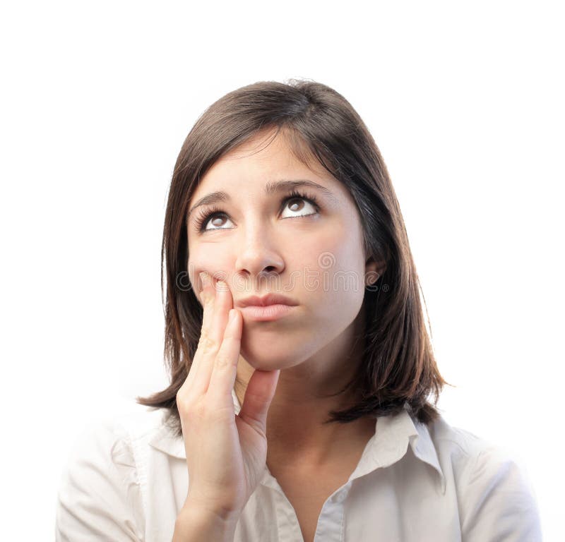 Worry stock photo. Image of overwhelmed, formal, mature - 10634404