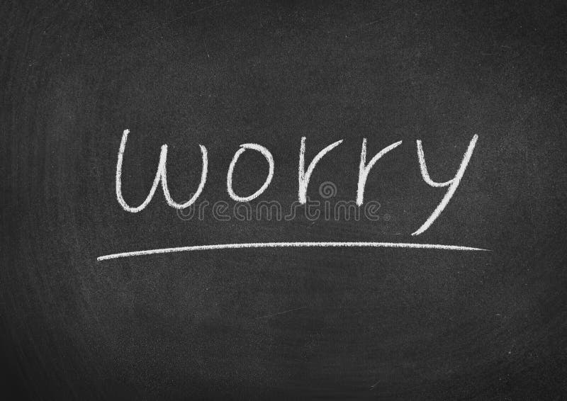 Worry stock photo. Image of abstract, worried, text - 114636502