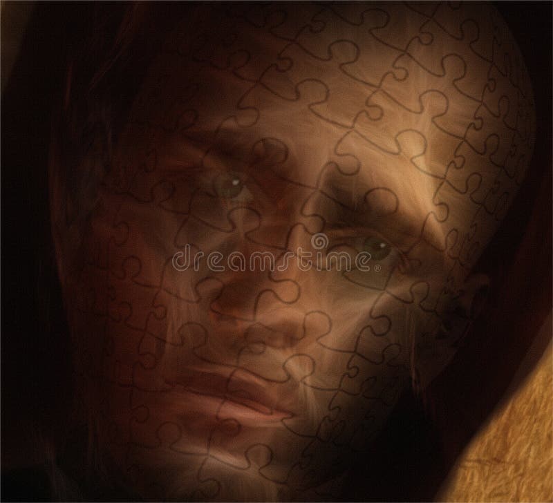 Worry stock illustration. Illustration of anxiety, portrait - 41812021