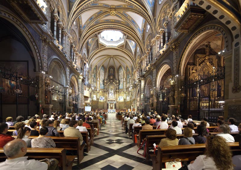 Worshipers during Worship in Catholic Church Editorial Image - Image of ...