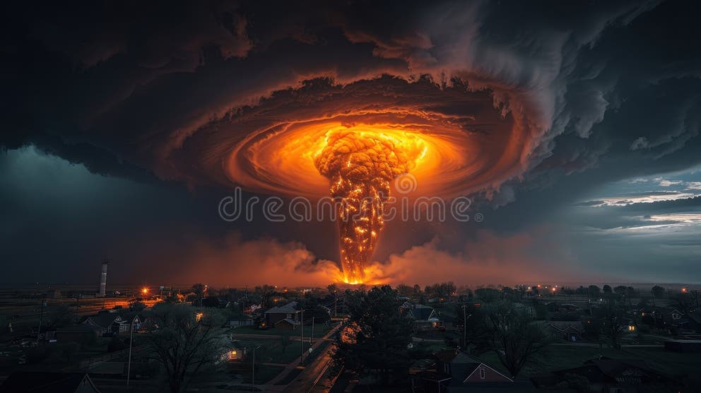 The Worst Tornado in America . a Natural Disaster in the Form of a ...