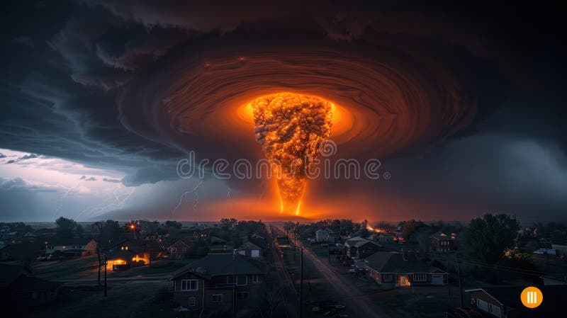 The Worst Tornado in America . a Natural Disaster in the Form of a ...