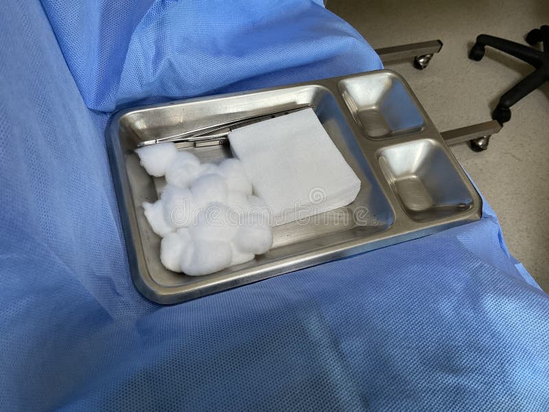 Wound Dressing Kit, Wound Care Set Stock Image - Image of operation ...