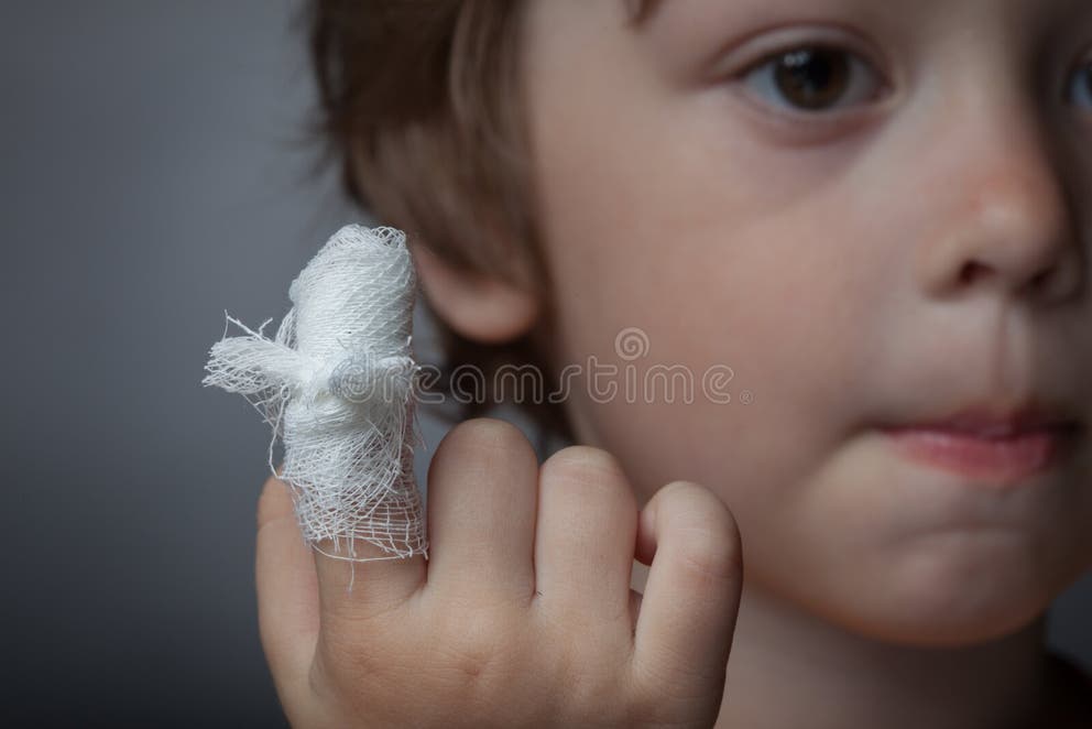 Wound, focus on finger stock image. Image of finger, small - 66010023