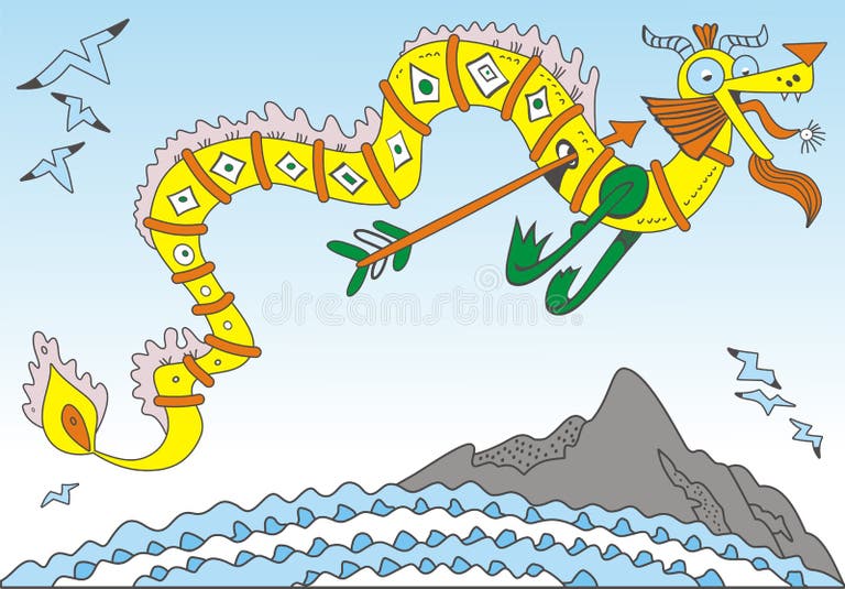 Wounded Dragon Stock Illustrations – 31 Wounded Dragon Stock ...