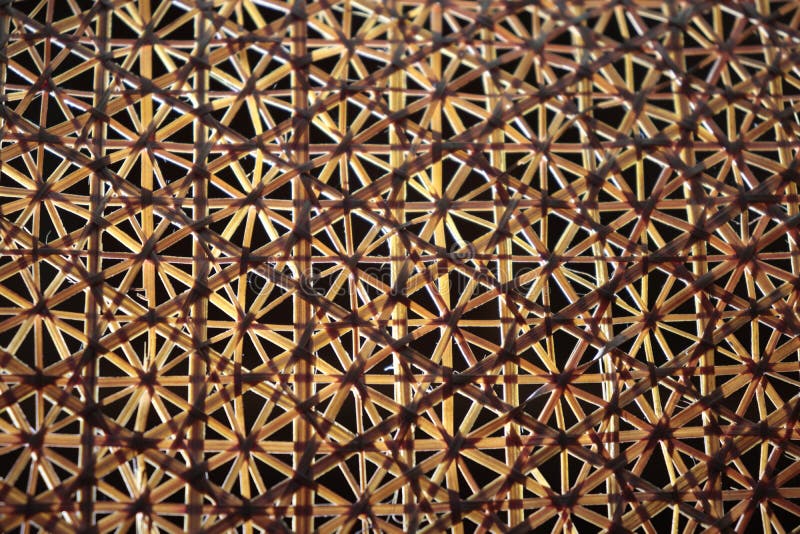 Woven Bamboo. Handicrafts. Abstract Background. Stock Image - Image of ...