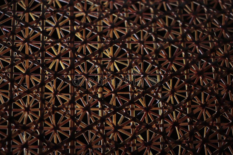 Woven Bamboo. Handicrafts. Abstract Background. Stock Photo - Image of ...