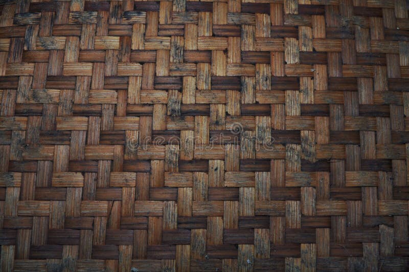 Woven Bamboo Texture. Pattern and Texture Background Stock Image ...