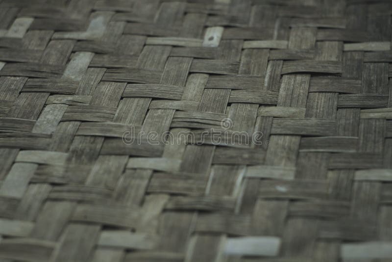 The Woven Bamboo Texture Pattern Background Stock Photo - Image of ...