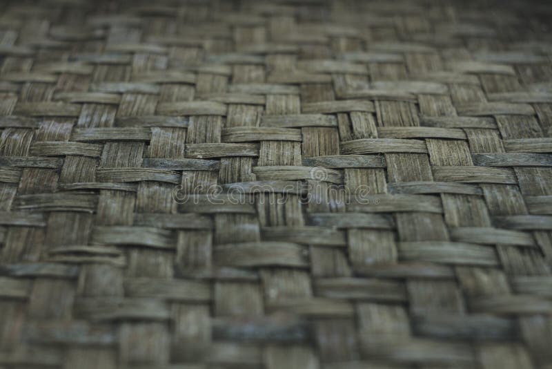 The Woven Bamboo Texture Pattern Background Stock Photo - Image of ...